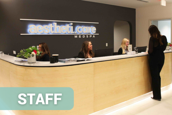 Front Desk for Staff - MINT Aesthetics